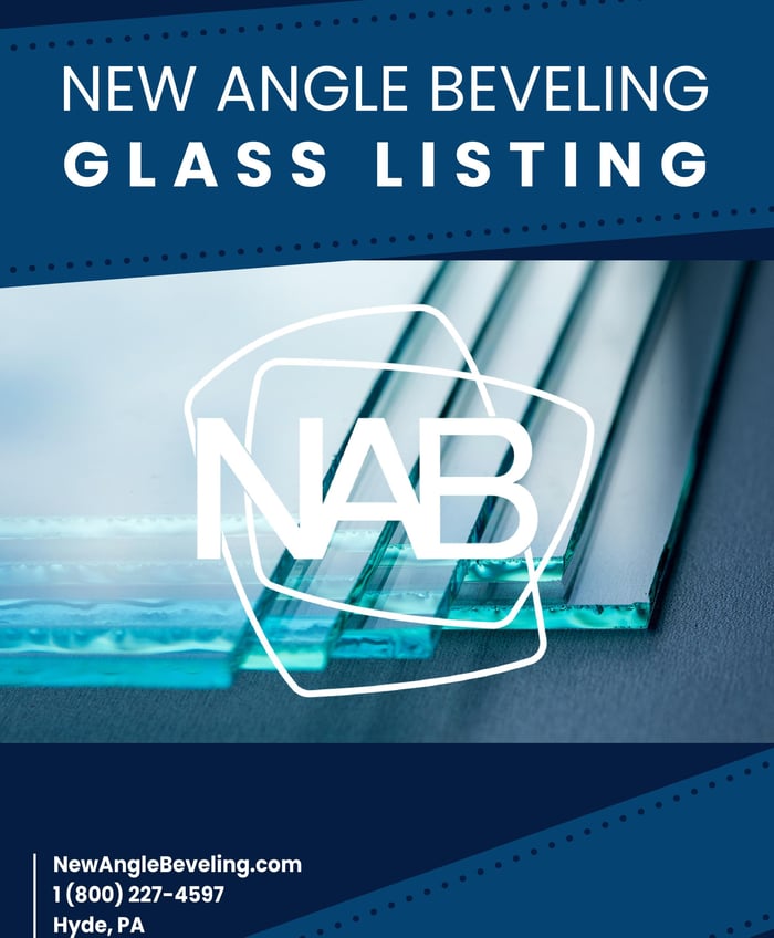New Angle Beveling Downloadable Glass Catalog