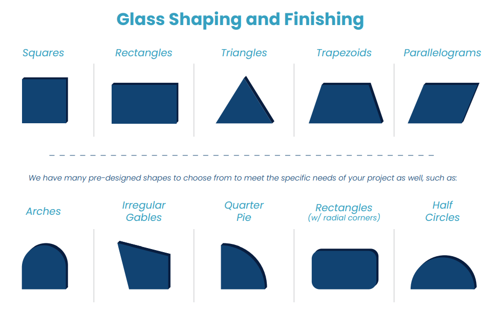 Custom Glass Shapes For Enhanced Project Design